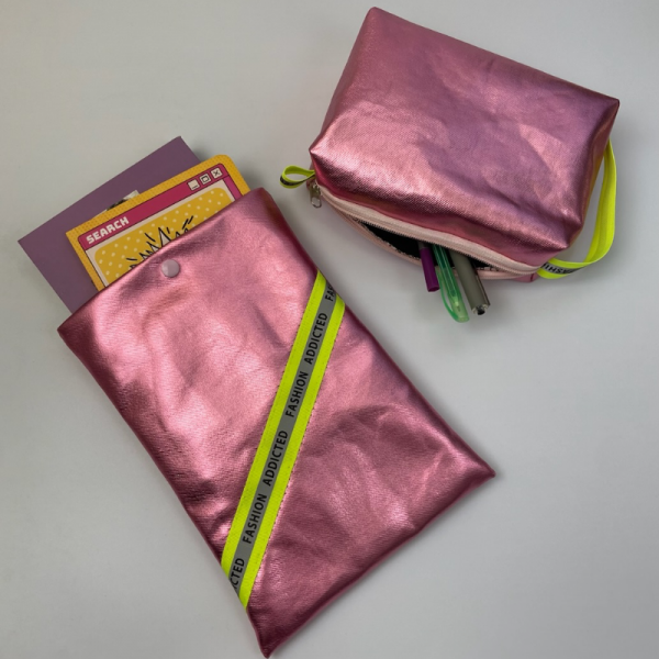 Shine Pink Kitap Kilifi Tk - Kitap Kılıfı - Miamano