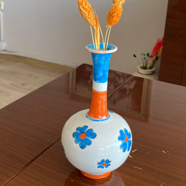 Çini El Boyama Vazo - Vazo - Miamano