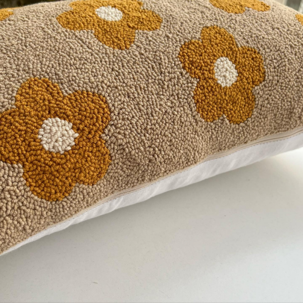 Punch Yastık - Papatya - Kırlent ve Kırlent Kılıfı - Miamano